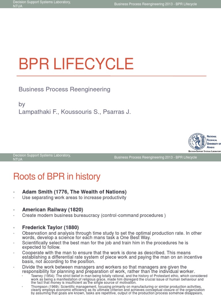 BPR-02-BPR Lifecycle-V1.00 | PDF | Business Process | Life Cycle Assessment