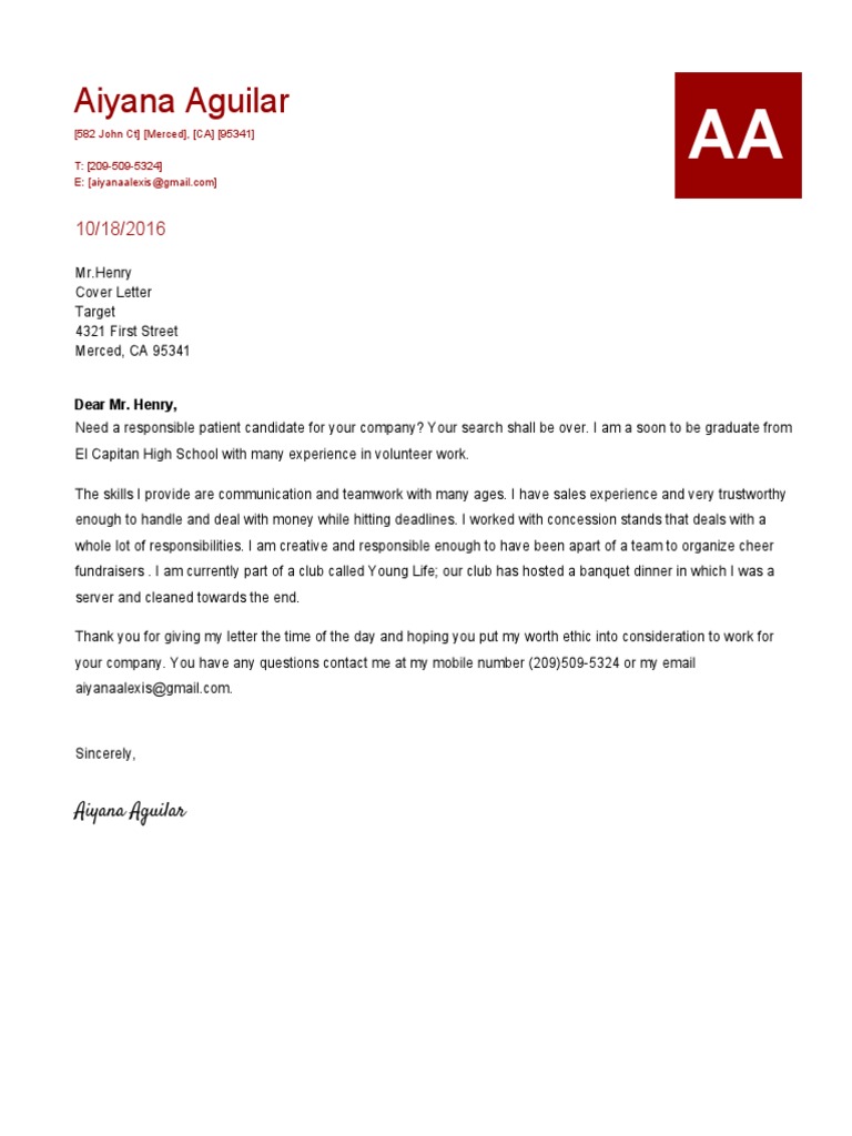Copyofcoverlettertemplate1-A A A | PDF | Career & Growth | Self-Improvement