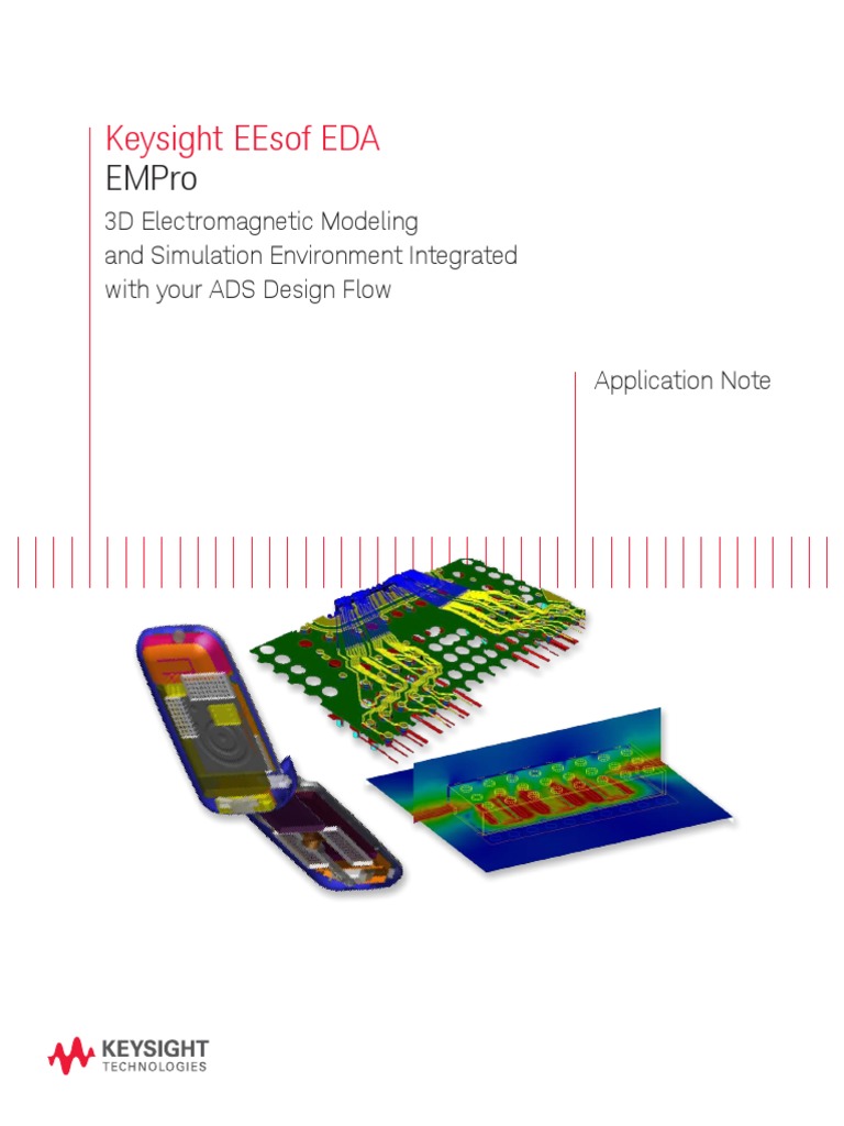 Empro 3d em Simulation Software | PDF | Computational Electromagnetics | Finite Element Method