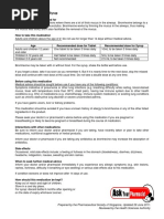 Vifex Syrup - Salbutamol Sulphate 1mg, Bromohexine Hydrochloride 2mg ...