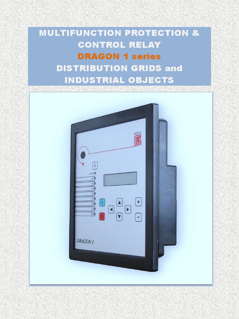 Multi-function protection relay for grids and industry | PDF | Electric ...