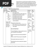 Modified Duran Hand Therapy Protocol | PDF | Anatomical Terms Of Motion ...