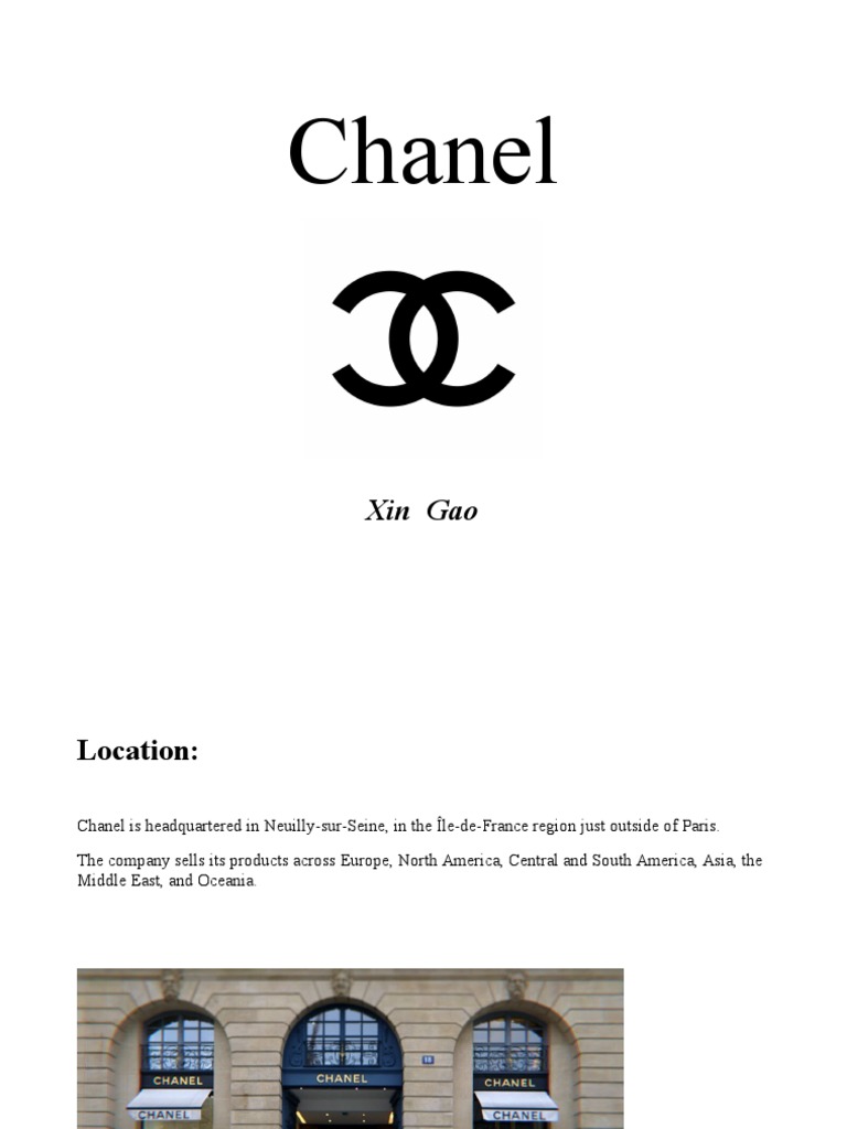 Chanel Brand Audit | PDF | Advertising | Cosmetics