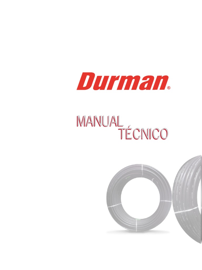 Manual Tec PVC Durman Pdtos | PDF | Tubería (transporte de fluidos) | Riego