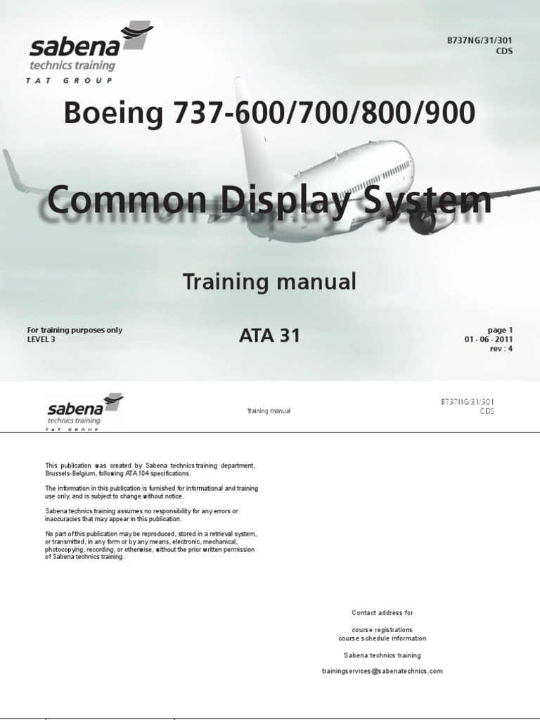 31 Common Display System | PDF | Aviation | Aircraft