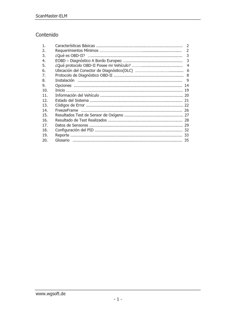 Manual ScanMaster-ELM Español | PDF | Programa de computadora | Programación