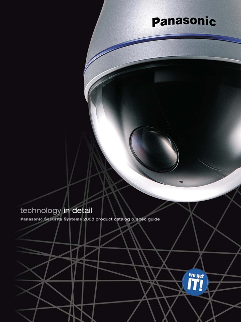 2008 Panasonic Security Systems Catalog | PDF | Image Stabilization ...