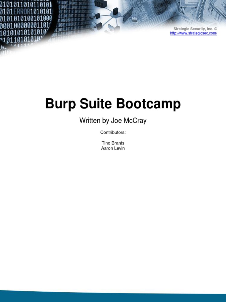 BurpSuite Bootcamp v1 | PDF | Proxy Server | Windows Communication Foundation
