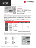 Ficha Tecnica Comdiflex Empaque Espirometalico | PDF | Materiales | Ingeniería mecánica