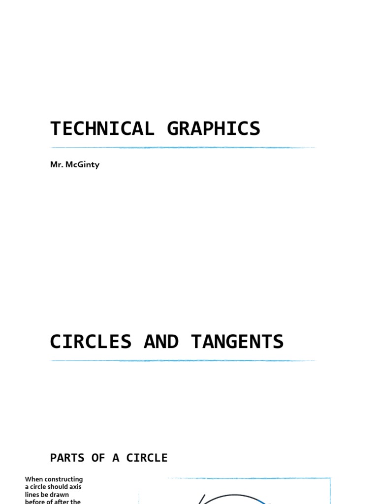 Circles and Tangents | PDF