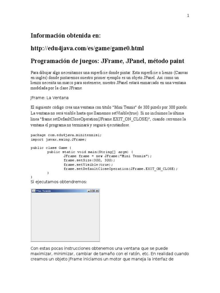 Programacion de Juegos en Java | Descargar gratis PDF | Hilo ...