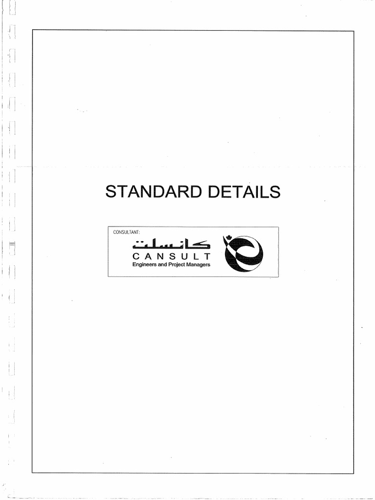 Structural Standards Details | PDF