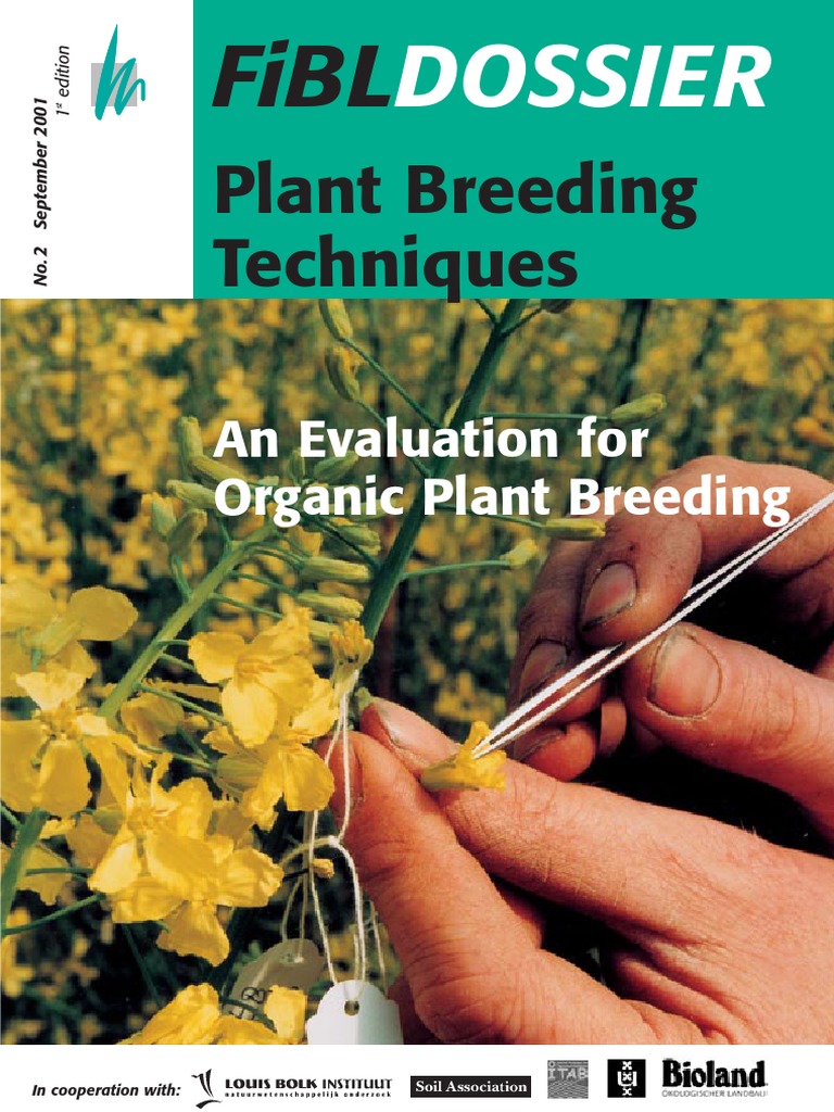 Plant Breeding Techniques | PDF | Plant Breeding | Organic Farming