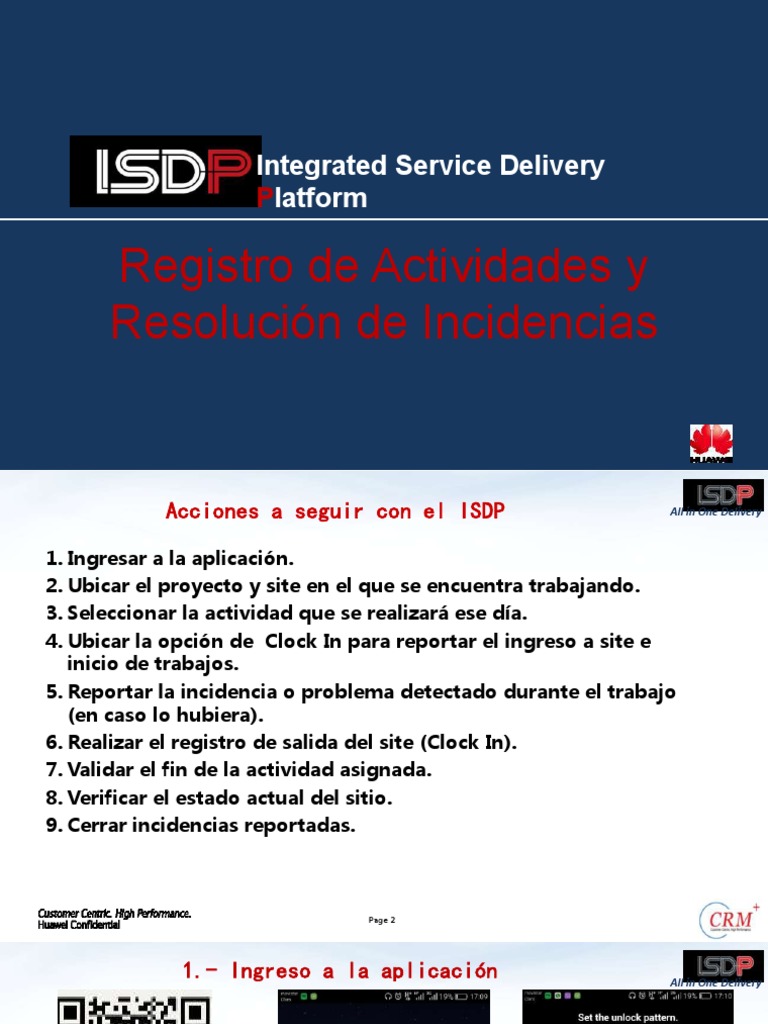 ISDP Mobile - Training Huawei V2 | PDF | Informática y tecnología de la ...