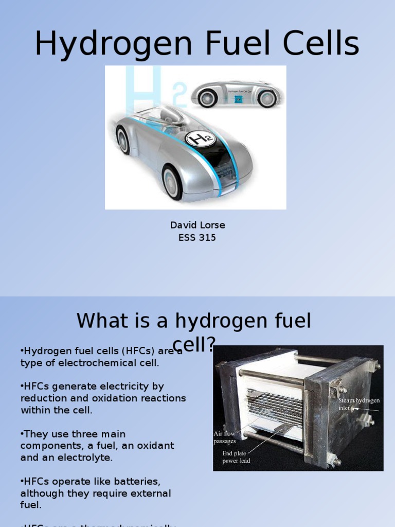 Overview of Hydrogen Fuel Cells | PDF | Fuel Cell | Battery (Electricity)