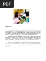 Narrative Report Format | PDF | Learning | Communication