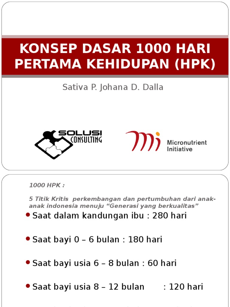 Materi 1000 HPK | PDF