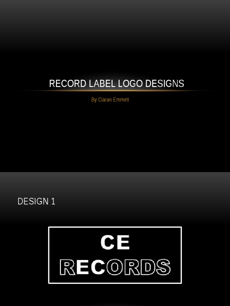 Record Label Logo Designs | PDF