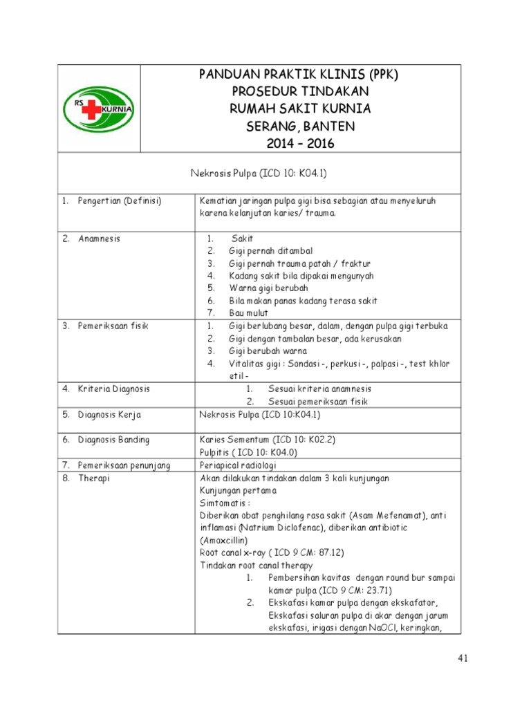 Panduan Praktik Klinis Rumah Sakit - Perumperindo.co.id