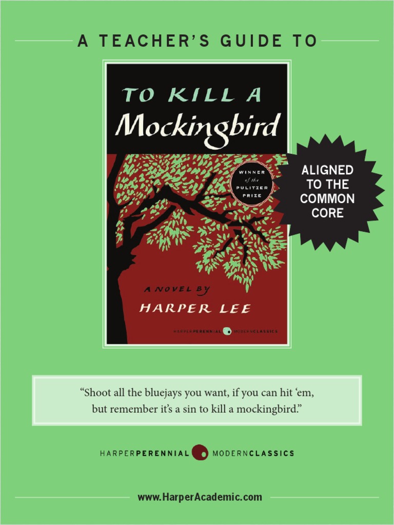 To Kill A Mockingbird Guide | PDF | To Kill A Mockingbird