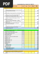 Standard BOQ Template | PDF | Mortar (Masonry) | Cement