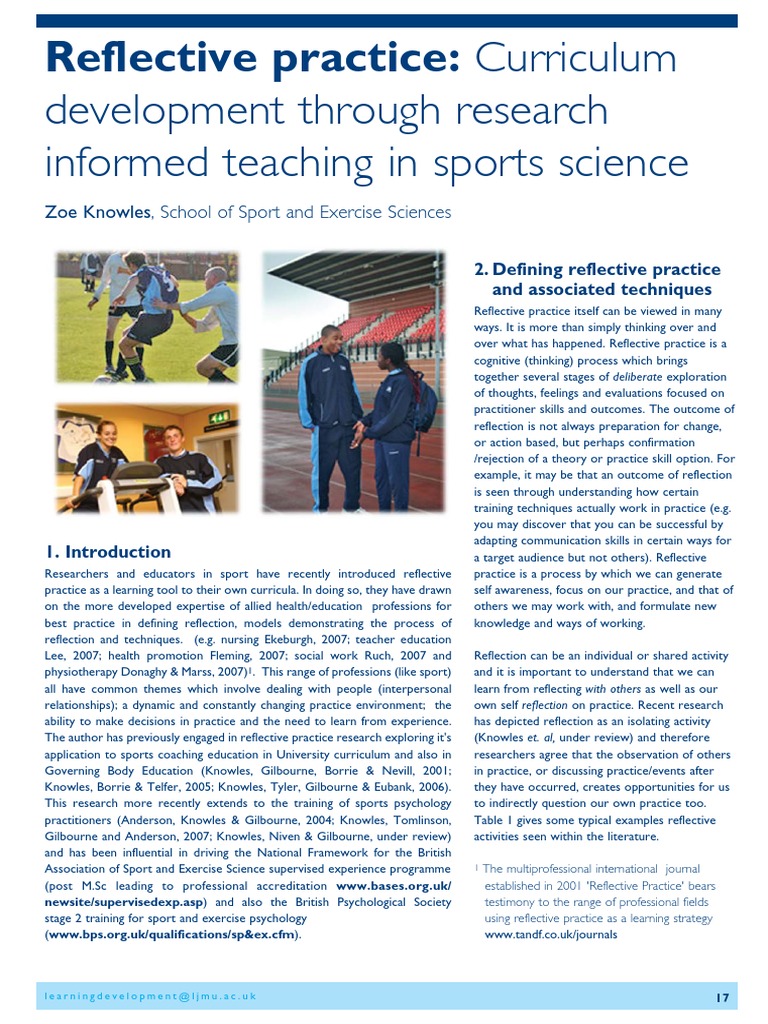 Reflective Practice | PDF | Reflective Practice | Curriculum