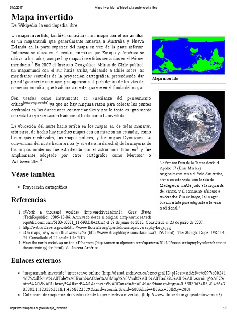 Mapa invertido | Mapa | Navegación