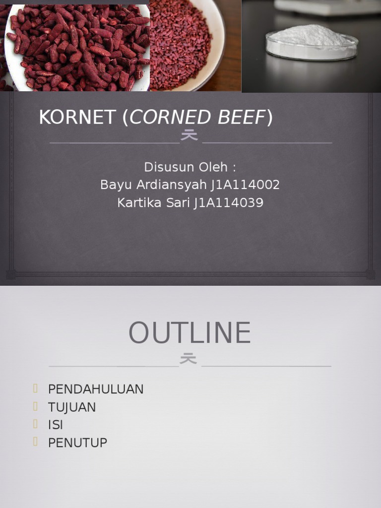 Kornet (Corned Beef) | PDF