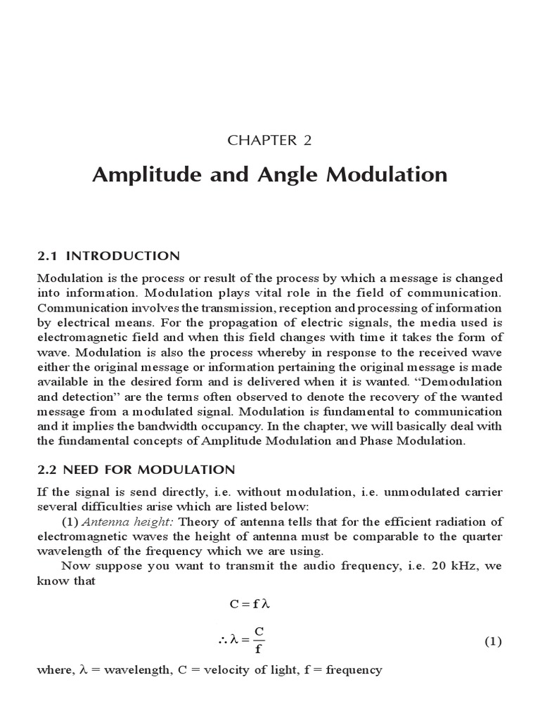 177 Sample Chapter | PDF | Frequency Modulation | Amplifier