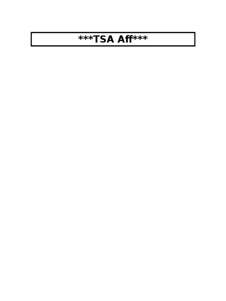 A Tsa | PDF | Transportation Security Administration | Airport Security
