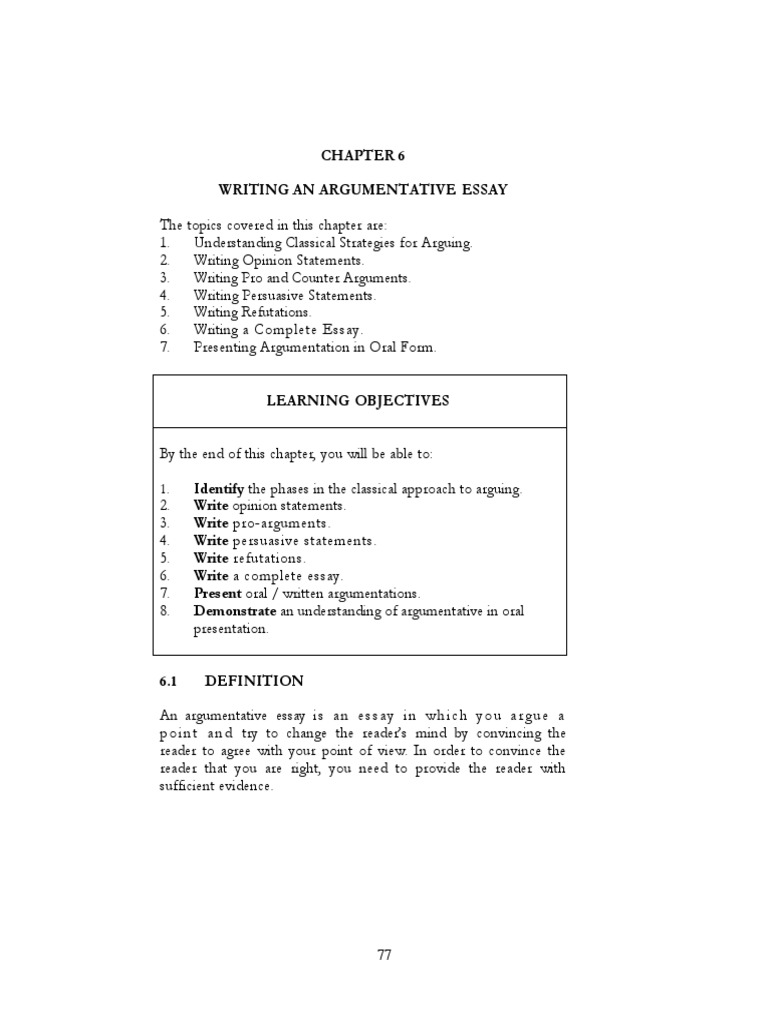 Mastering Argumentative Essay Writing: A Comprehensive Guide to ...