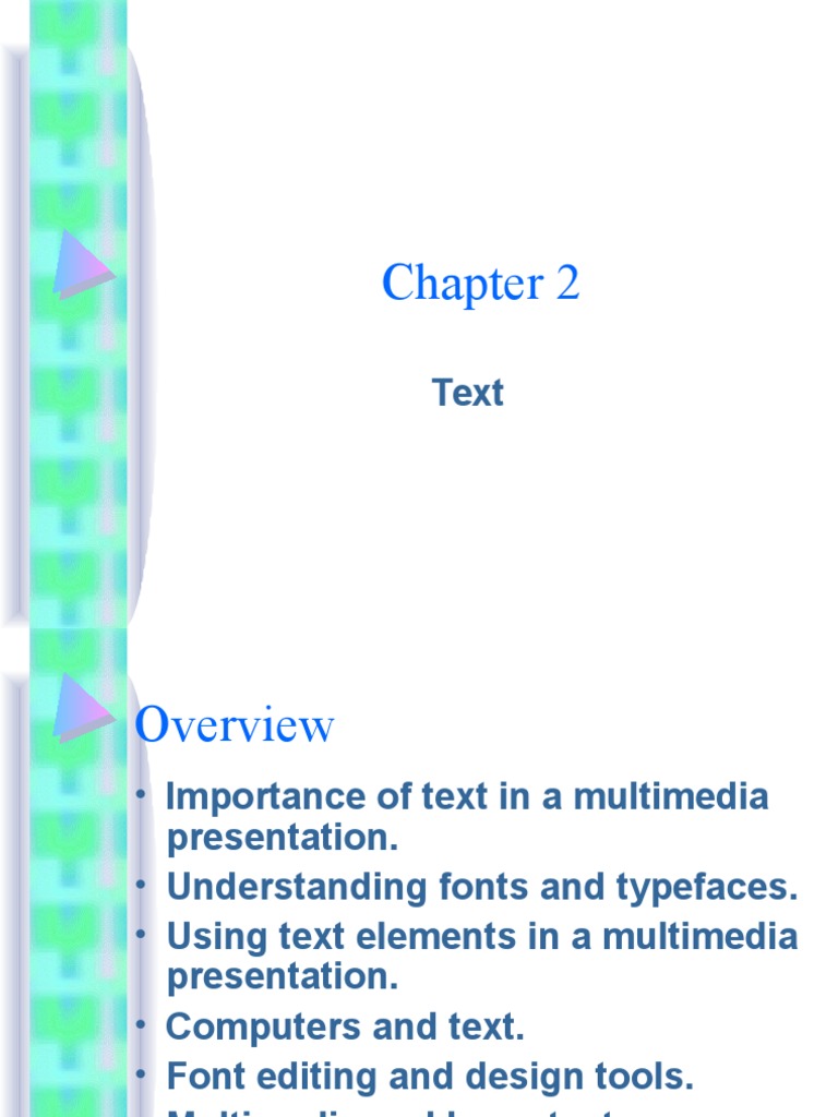 Multimedia Making It Work Chapter2 - Text | PDF | Typefaces | Hypertext