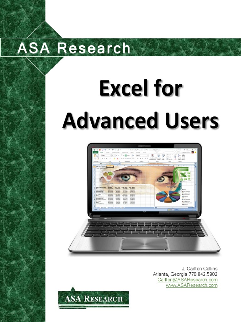 2013 Excel Advanced Manual | PDF | Microsoft Office 2013 | Microsoft Excel