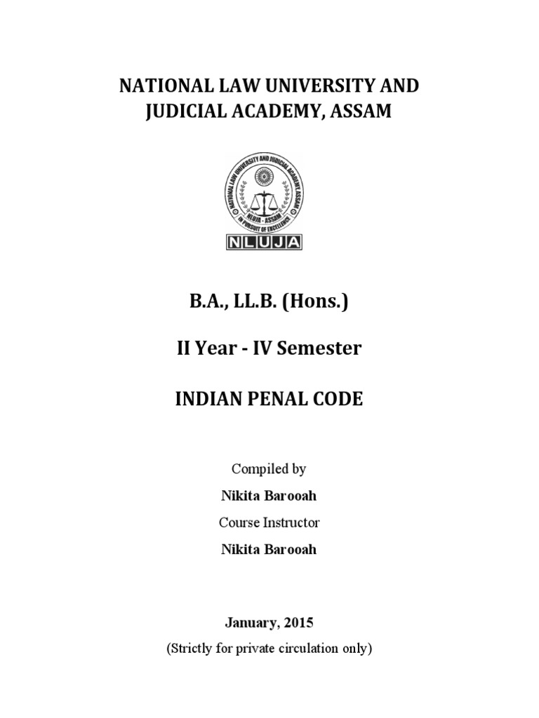 Indian Penal Code | PDF