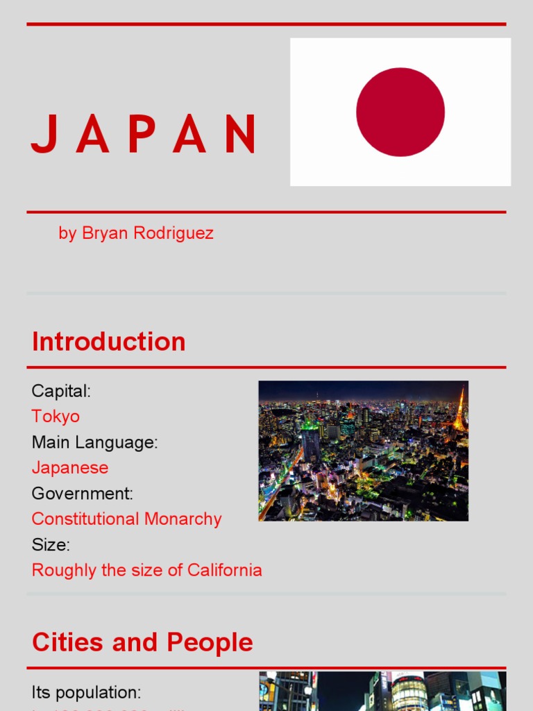 Country Presentation | PDF