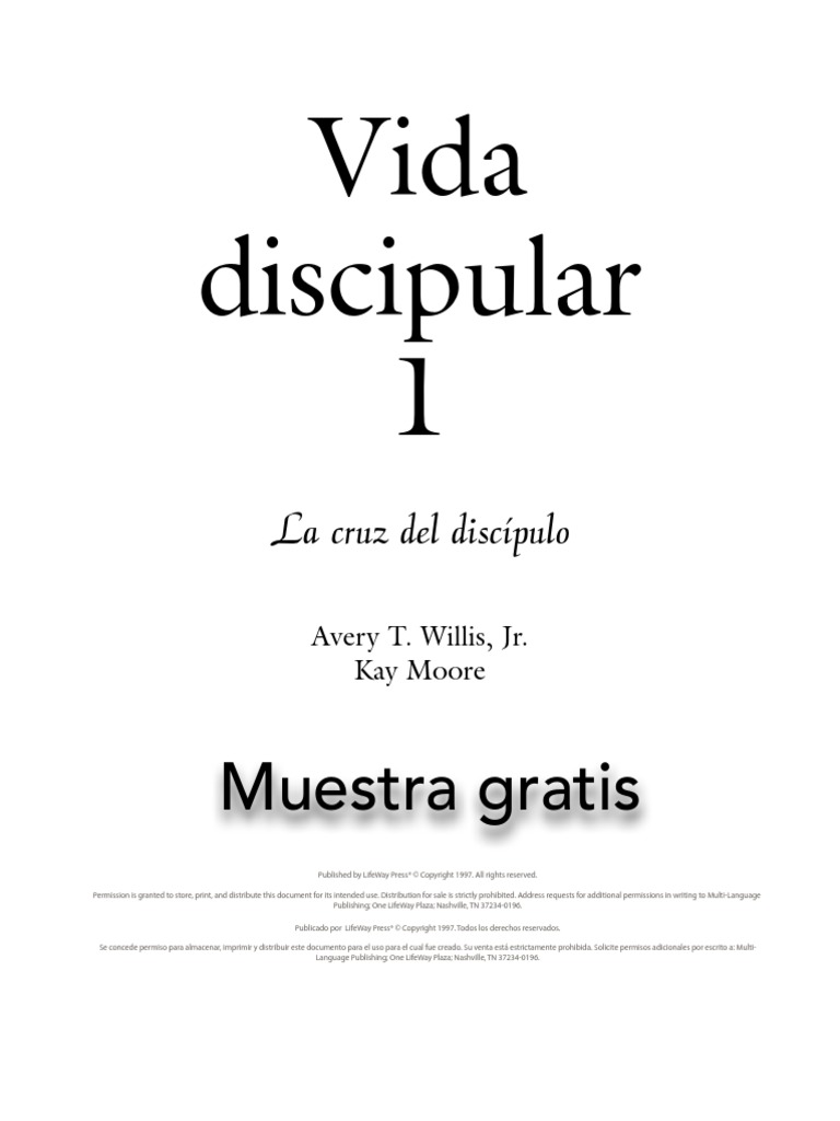 Vida Discipular 1.pdf | Cristo (título) | Jesús