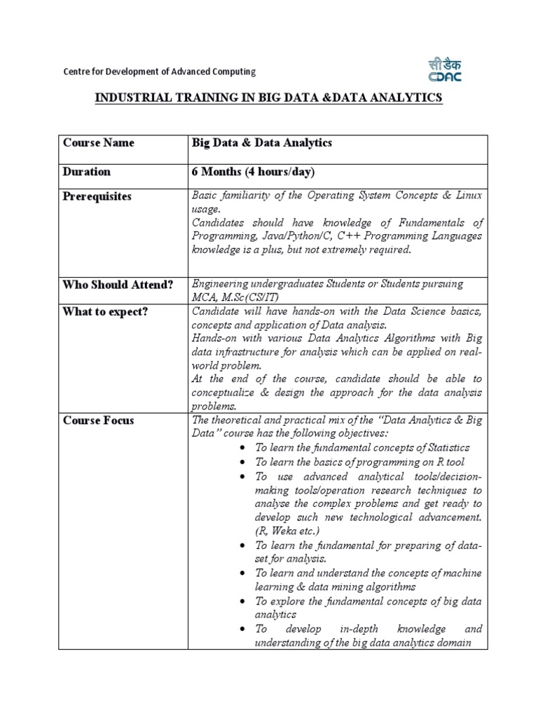 Big Data Data Analytics | PDF | Apache Hadoop | Big Data
