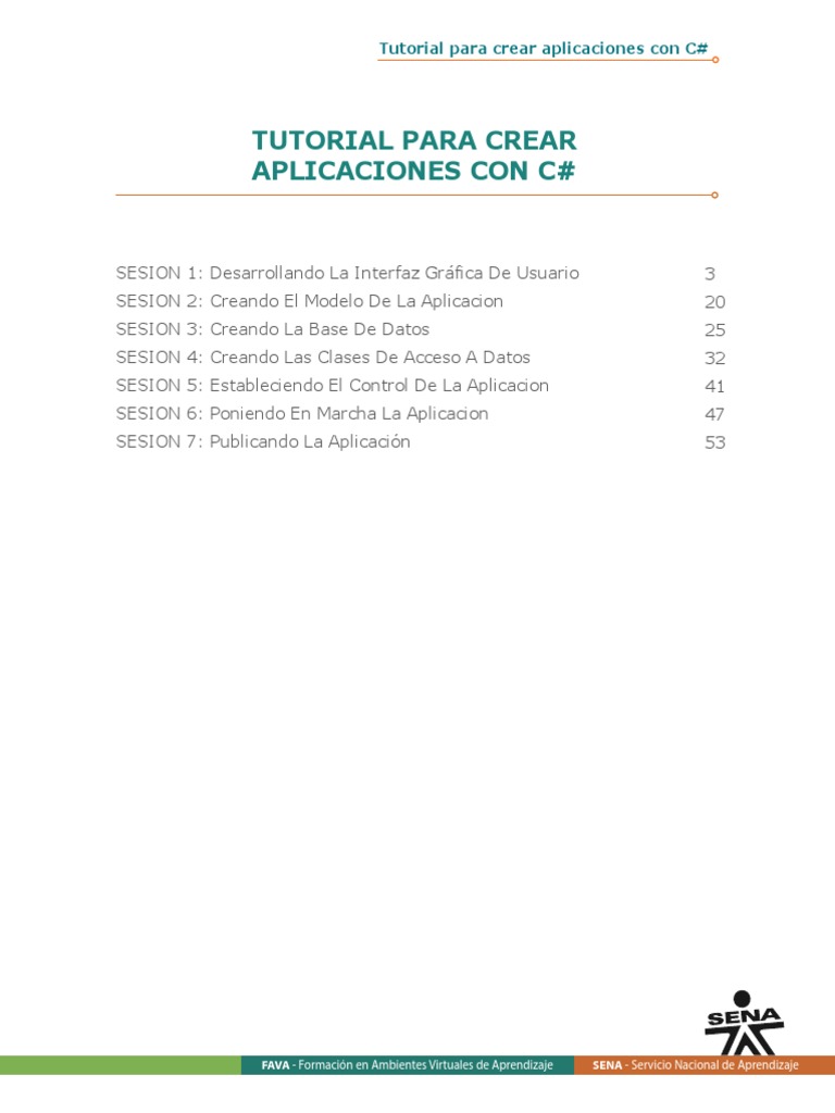C# Apptutorial | PDF | C Sharp (lenguaje de programación) | Servidor SQL de Microsoft