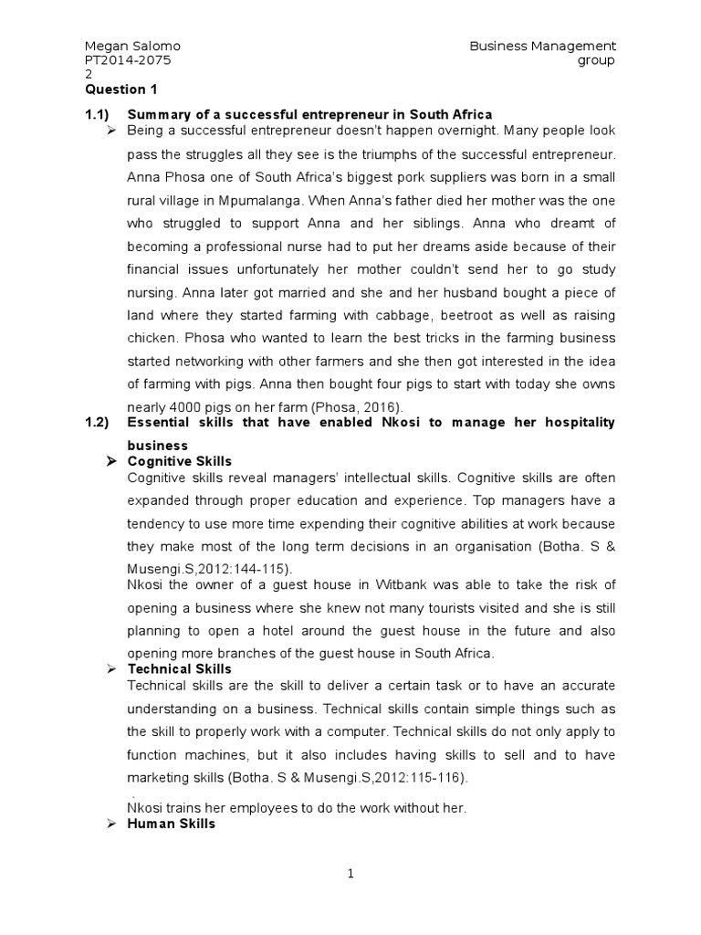 Business Management Assignment | PDF | Strategic Management | Business