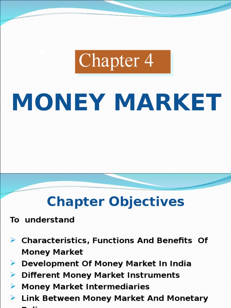 Chapter 4 - Money Market | PDF | Money Market | United States Treasury ...