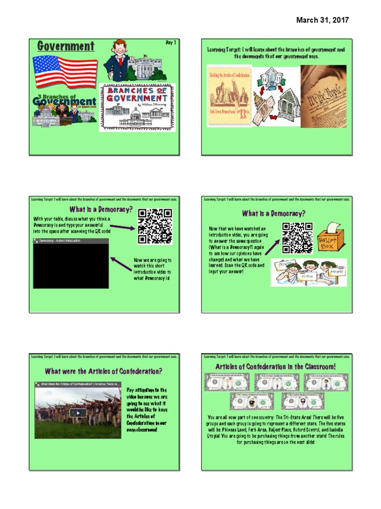 Government Compressed | PDF | Separation Of Powers | Federal Government ...