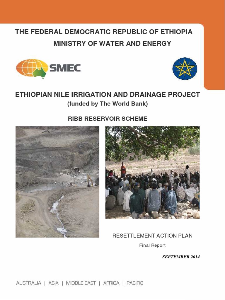 Ribb Reservoir Scheme Resettlement Plan | PDF | Ethiopia | Dam
