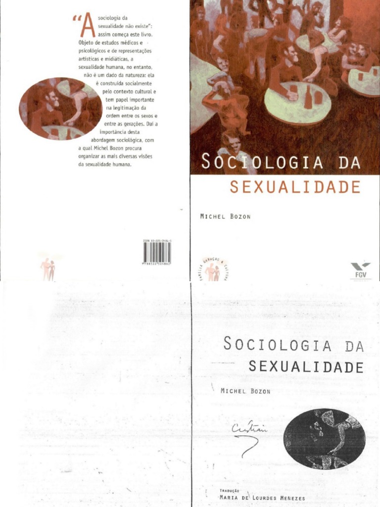 BOZON, M. Sociologia Da Sexualidade PDF | PDF