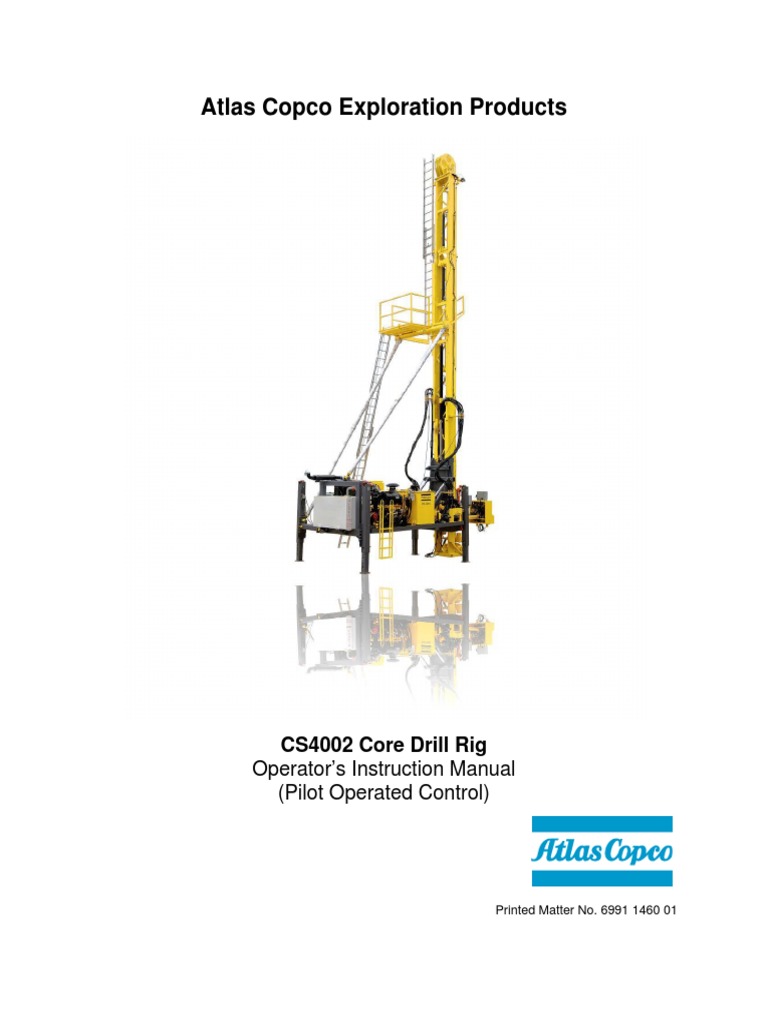 CS4002 U-Deck Operator's Instructions | PDF | Drilling Rig | Safety
