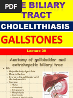 Pathophysiology of Choledocholithiasis | PDF