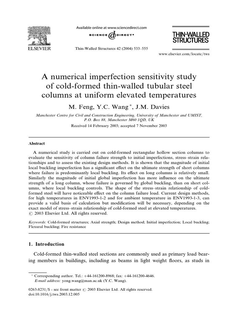 Numerical Modeling of Lateral-Torsional Buckling of Steel I-Beams Under ...