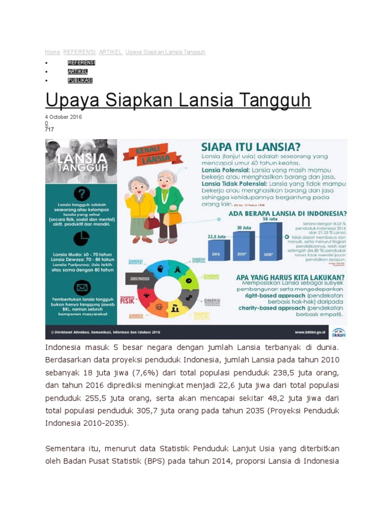 Lansia Tangguh | PDF