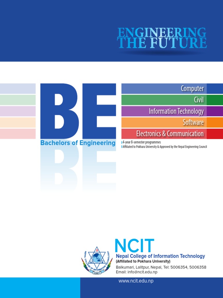 NCIT Prospectus 2016 | Download Free PDF | Engineering | Civil Engineering