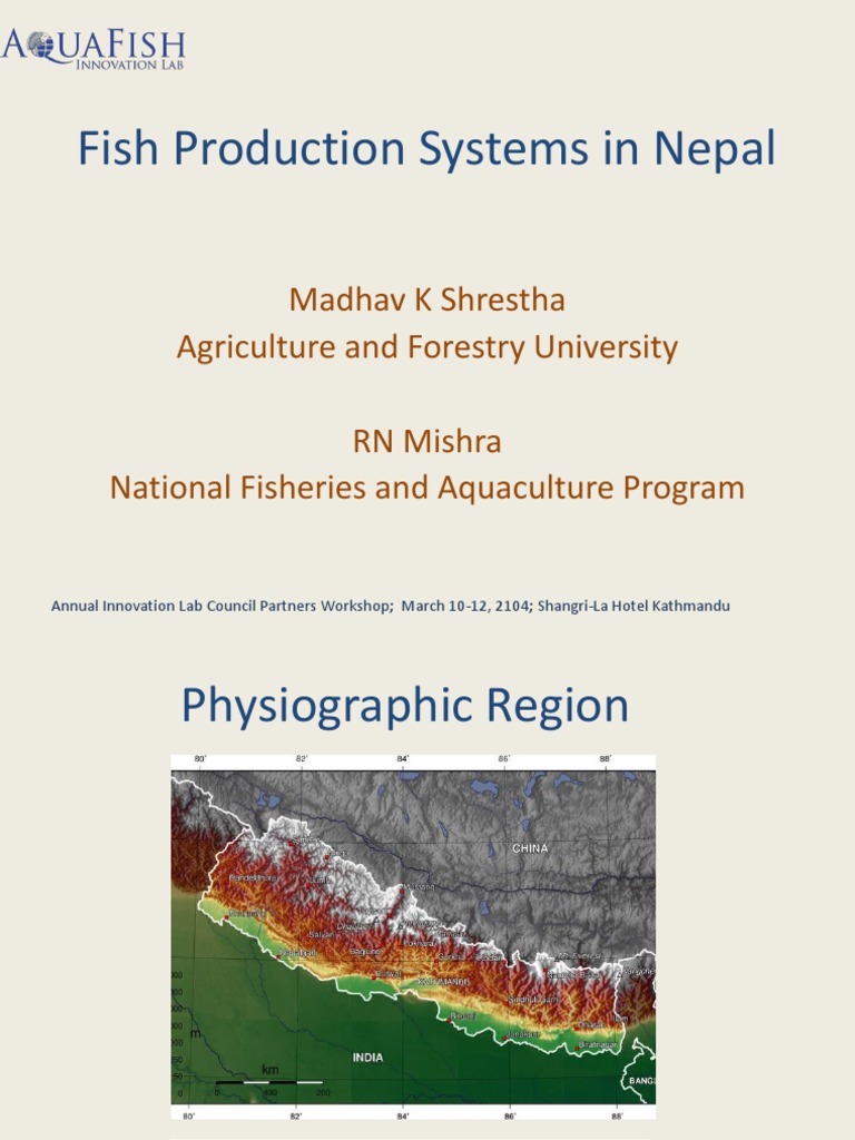 Fish Farming Systems in Nepal | PDF | Aquaculture | Land Management
