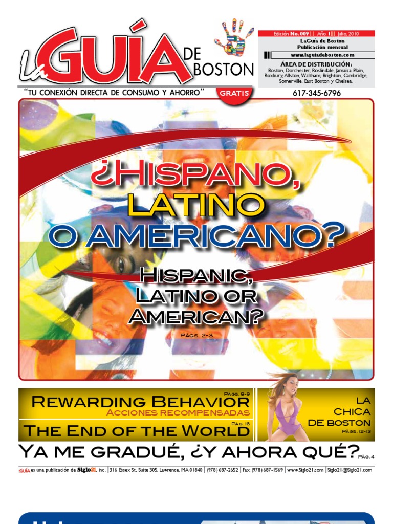 Hispano, Latino o Americano: Definiciones | PDF | Hispano | Américas